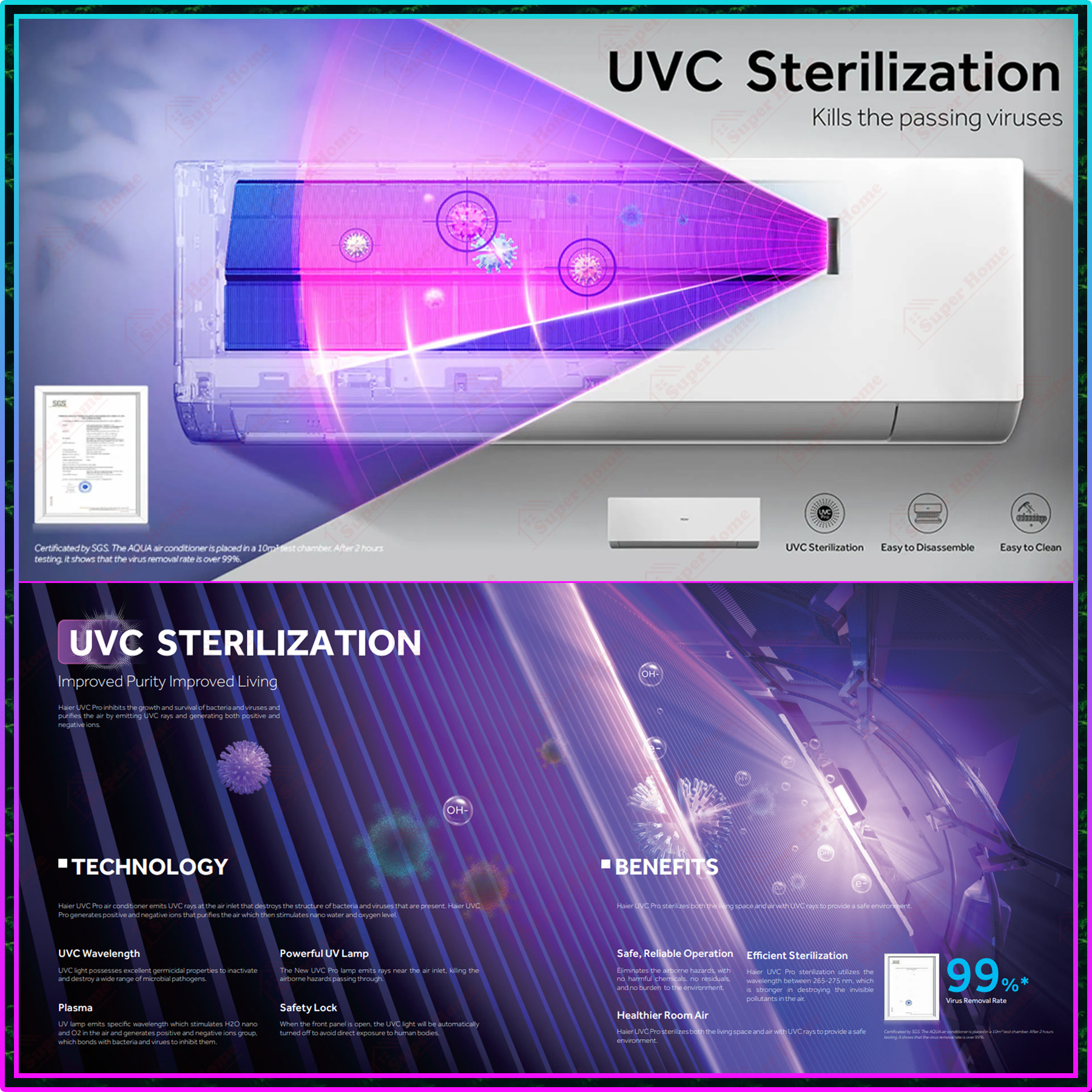 NUR E-Rebate RM200 Haier DC INVERTER R32 Aircond VQA | VQB | VQC R32 ...