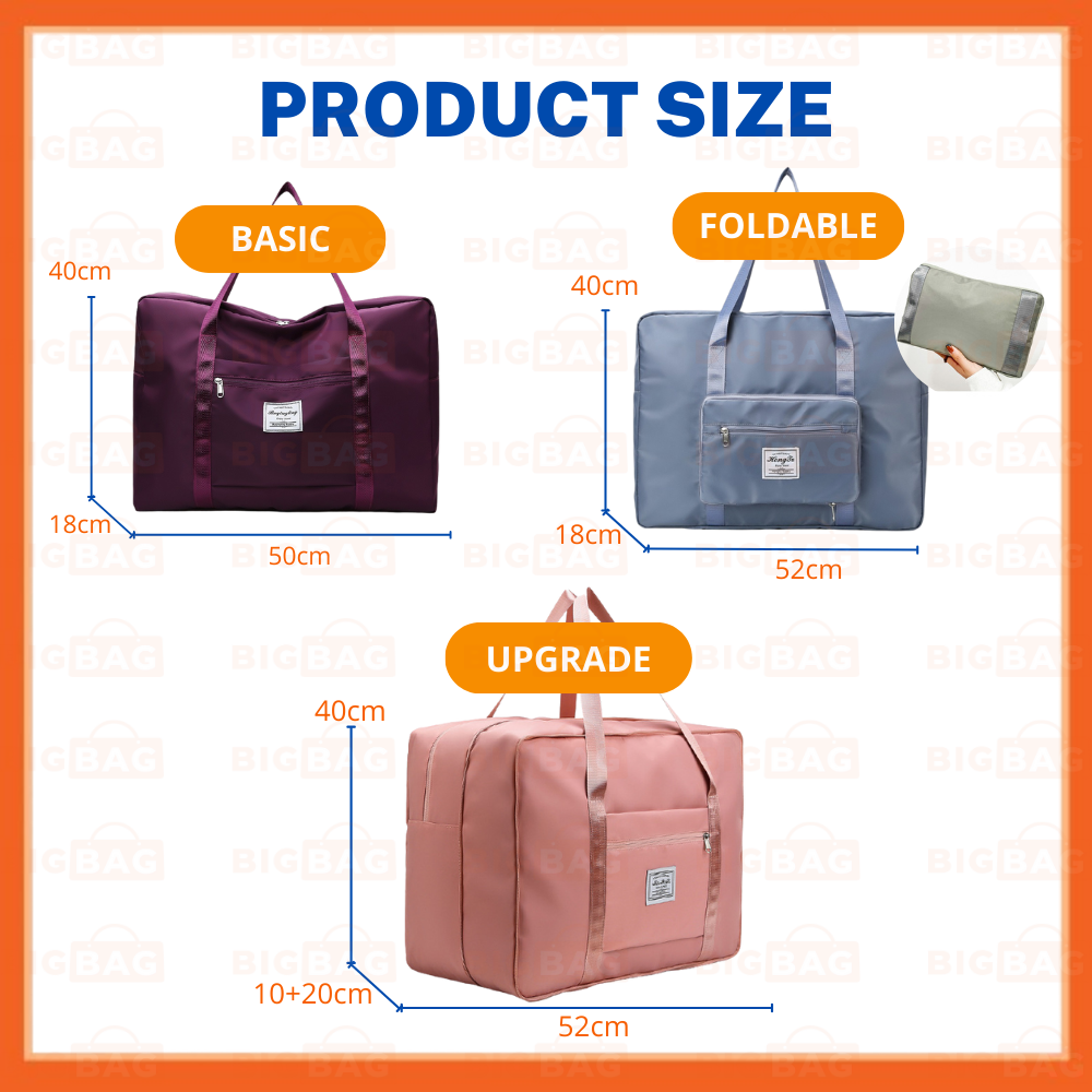 Beg Travel Beg Baju Travel Bag Balik Kampung Waterproof Beg Pakaian Beg ...