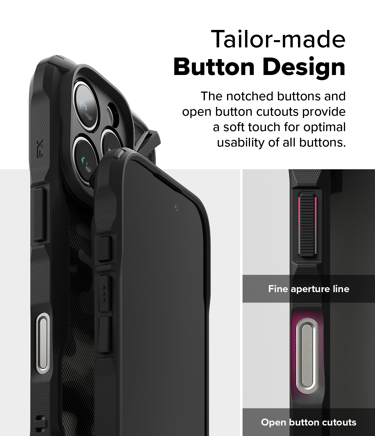 RINGKE® FUSION X Camouflage Design iPhone 16 Pro Max/ iPhone 16 Pro ...