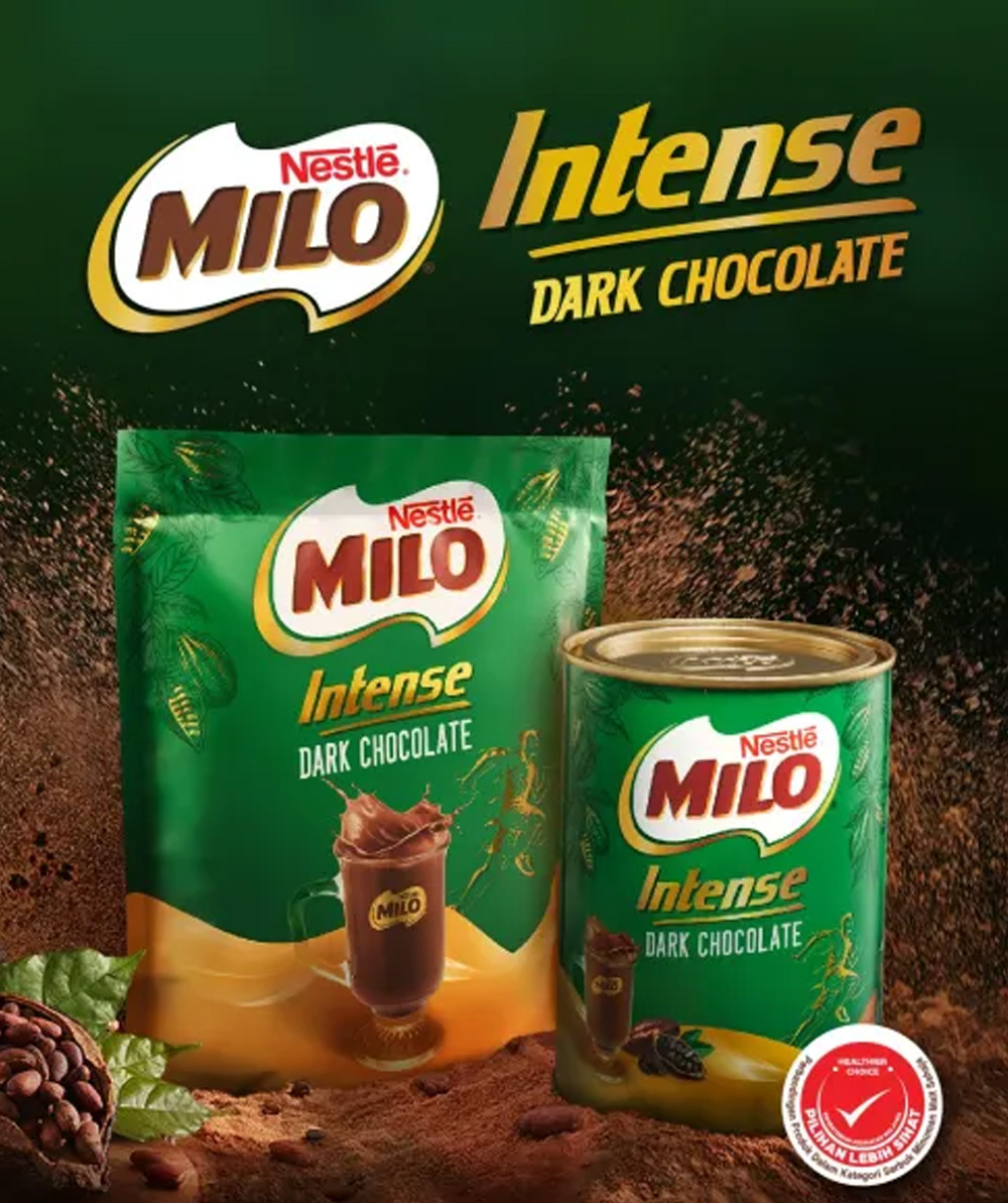MILO® Intense Dark Chocolate Tin (400g) | Shopee Malaysia