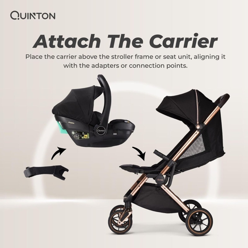 (UPGRADED VERSION)Quinton Roxy Auto Fold Compact / Cabin Size Stroller ...