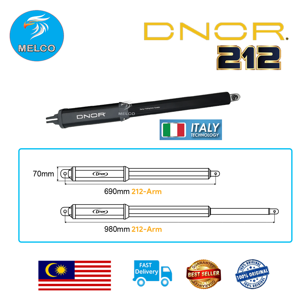 SUPER VALUE SET DNOR 212 D'NOR 212 - SWING AND FOLDING ARM AUTOGATE ...