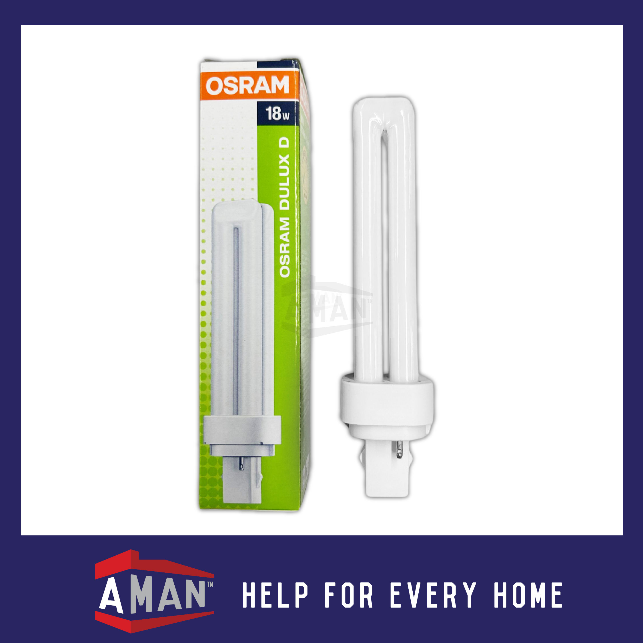 OSRAM Dulux D PLC Type Bulb PLC Bulb Energy Saving Bulb Daylight Coolwhite Warmwhite Mentol Lamp ...