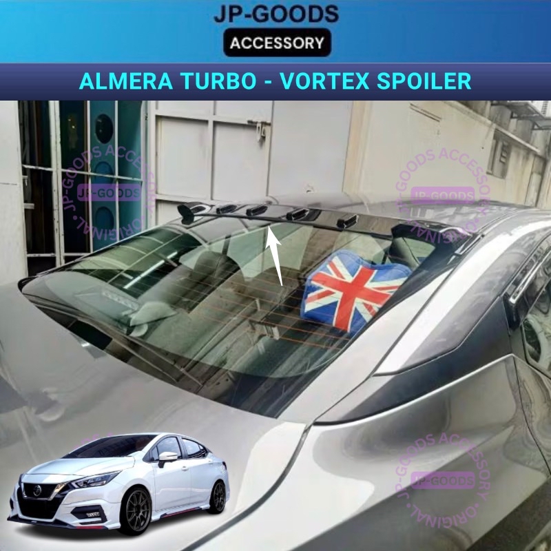 Nissan Almera N18 2020 - 2024 Rear Spoiler Vortex Style Windscreen ...