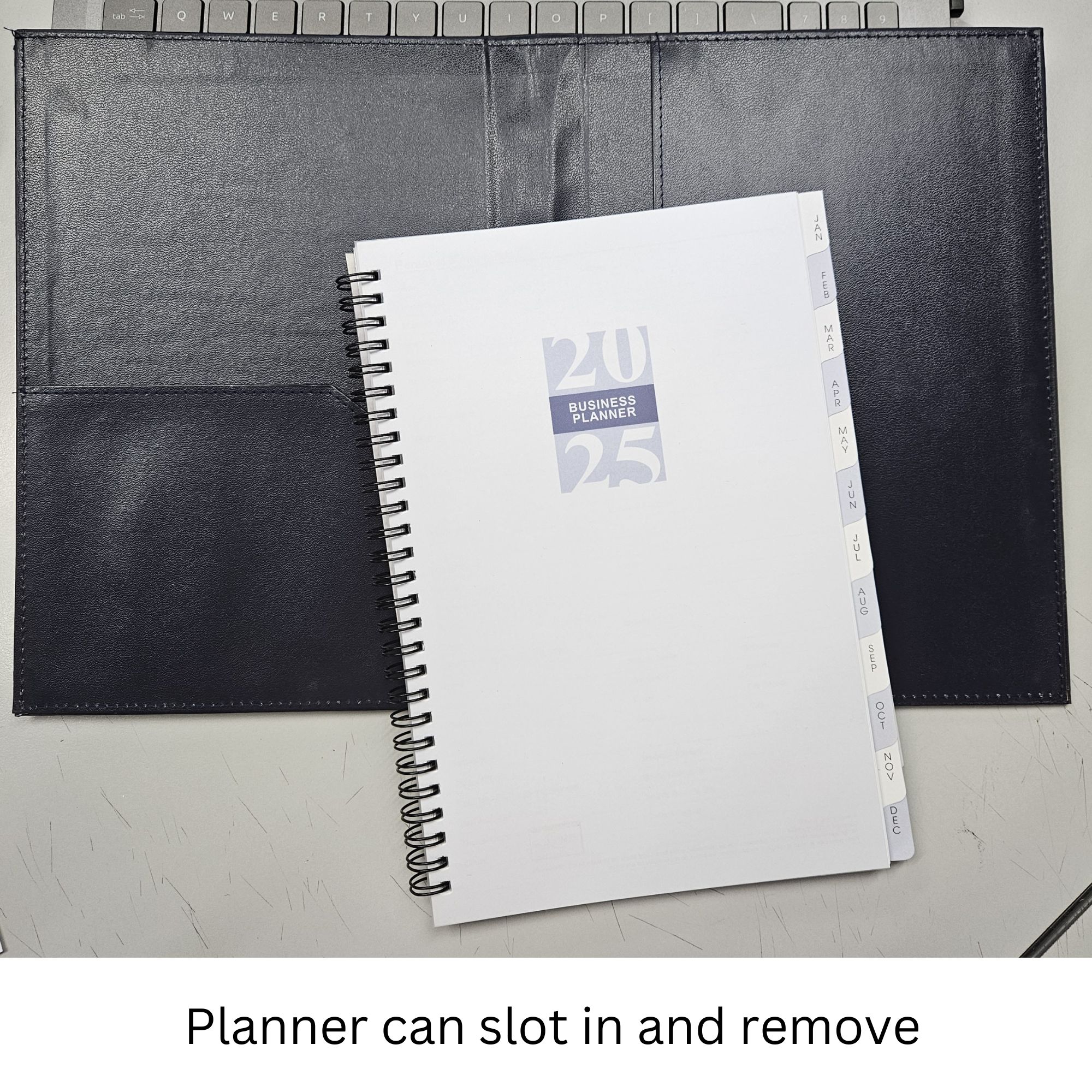 2025 B5 19X26cm 12month planner diary year planner Wire O Padded Front ...