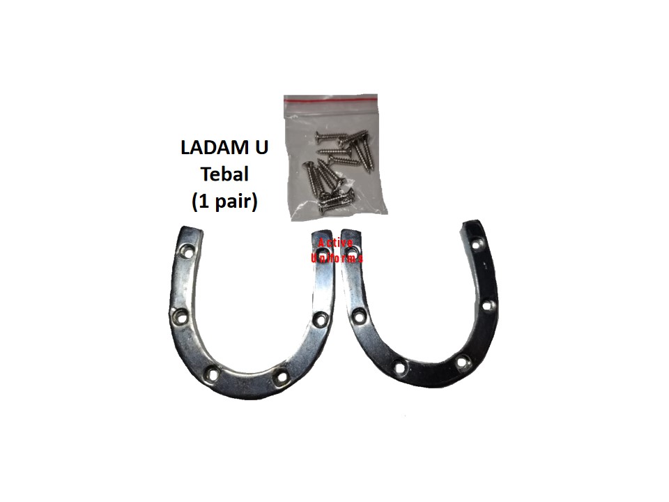 Ladam Besi Untuk Kasut Kawad / Horseshoe for Marching Boot : Ladam U / Ladam Depan | Shopee Malaysia