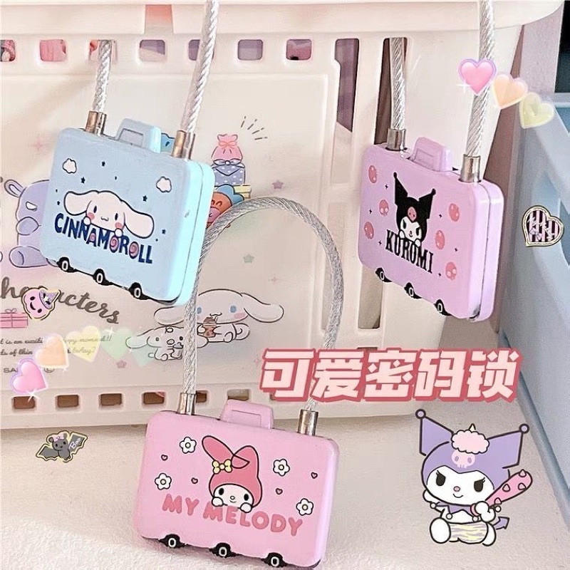 Sanrio Lovely Luggage Travel Lock三丽鸥可爱密码小锁 【1pcs】 | Shopee Malaysia
