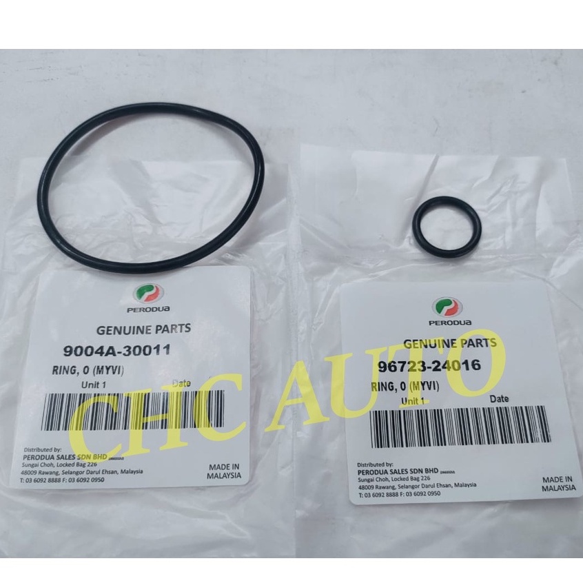 (1SET)ORIGINAL TOYOTA/PERODUA OIL FILTER HOUSING ORING TOYOTA AVANZA ...