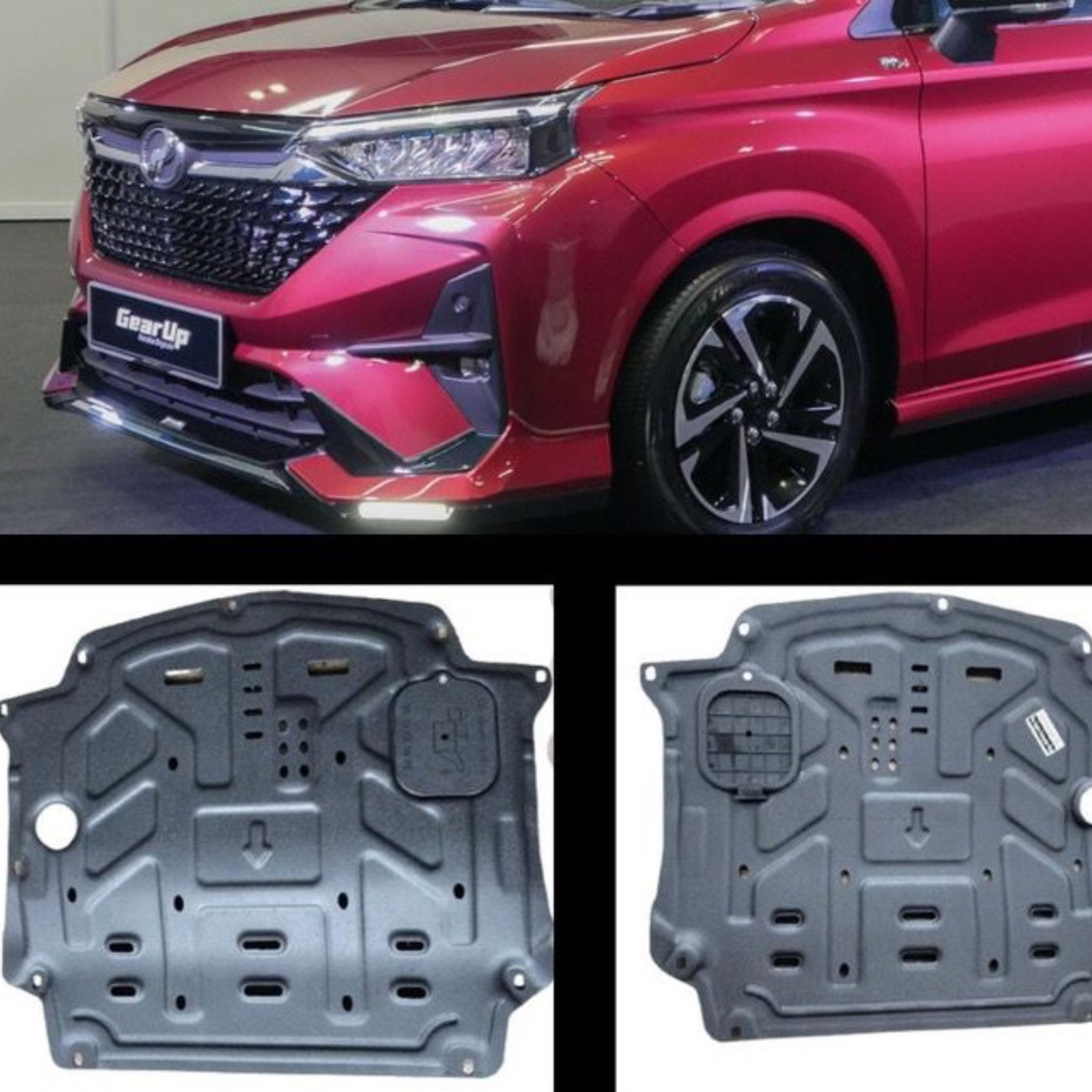 Axia 2023 Alza 2022 Veloz Penutup Bawah Enjin Splash Mud Guard Myvi ...