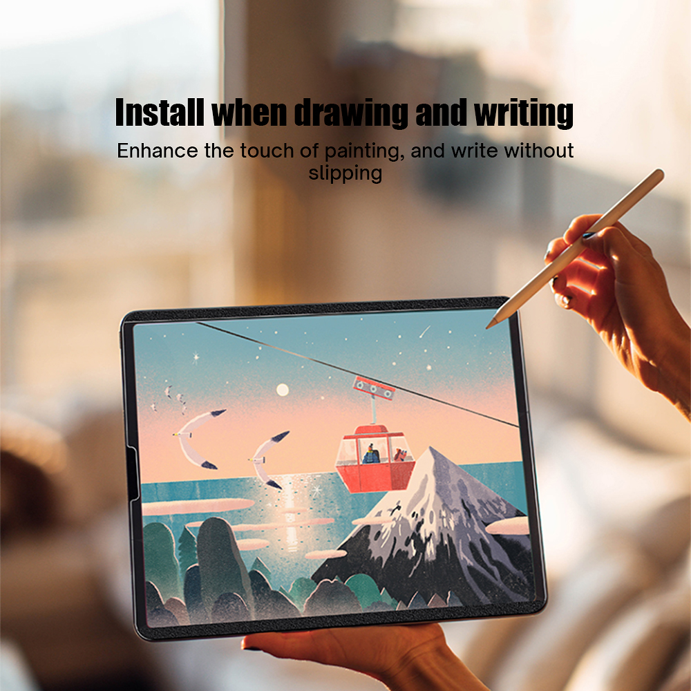 Magnetic Paper Like Screen Film Removable Reusable Matte Paper-Feel for ...