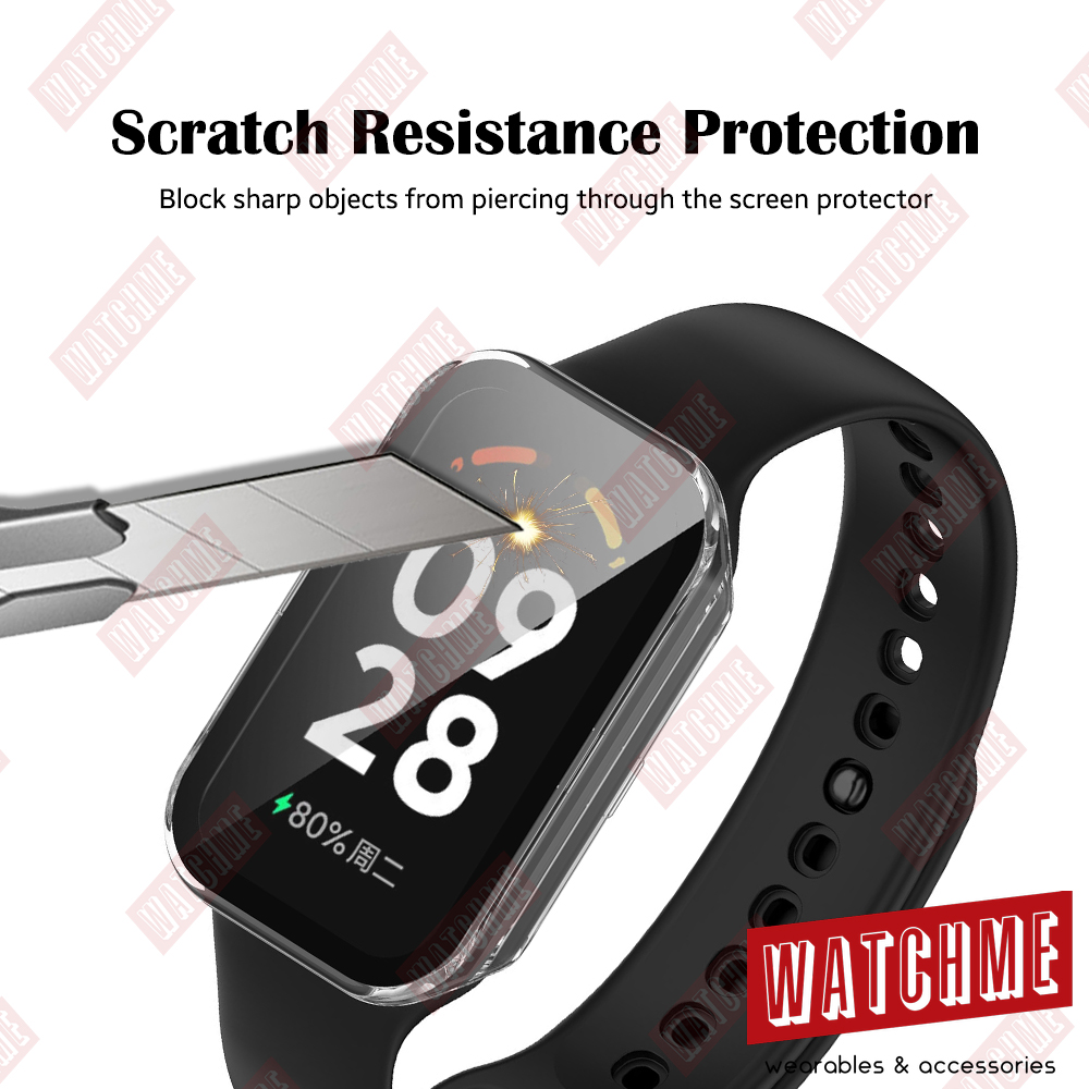 Xiaomi Smart Band 8 Active Protector Case, 2in1 Hard Casing With Screen ...