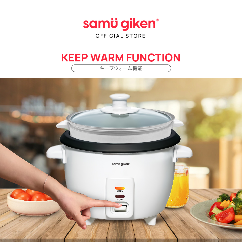 Samu Giken Rice Cooker(Steam Cage)1.8L | Periuk Nasi Elektrik(Rak ...