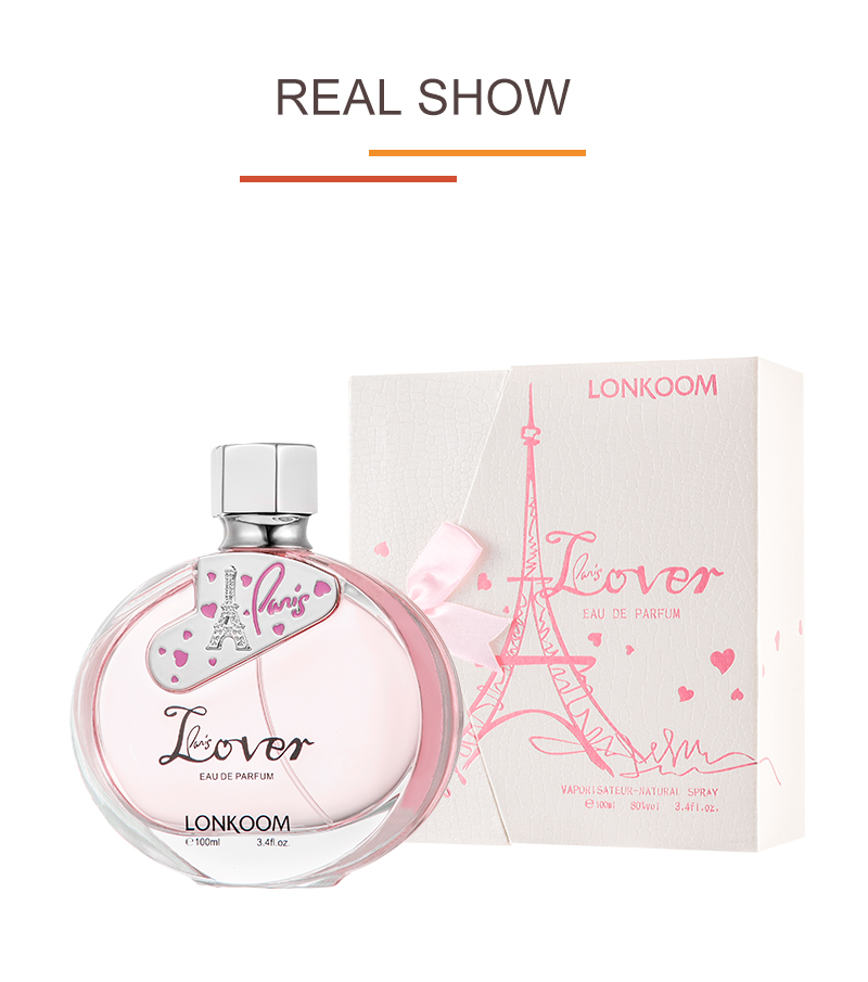 LONKOOM Minyak Wangi Paris Lover EDP Female Perfume Valentines Gift ...
