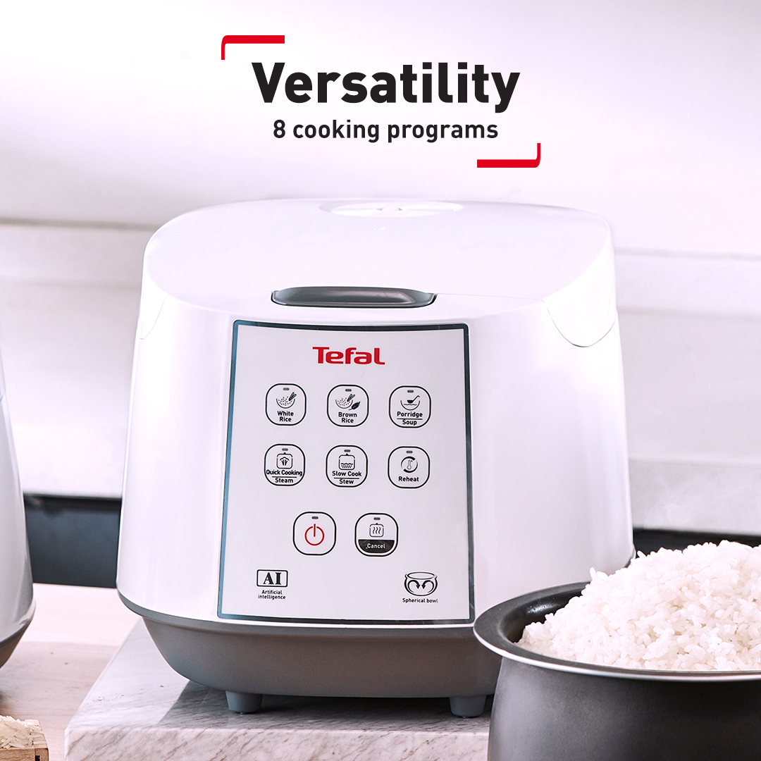 [EXPRESS SHIPPING] Tefal 1.8L Easy Rice Fuzzy Logic Rice Cooker RK7321 ...