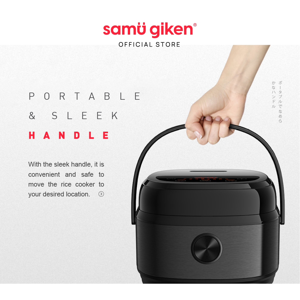 Samu GiKen Digital Rice Cooker (1.2 Litre), Model: RC30 | Shopee Malaysia