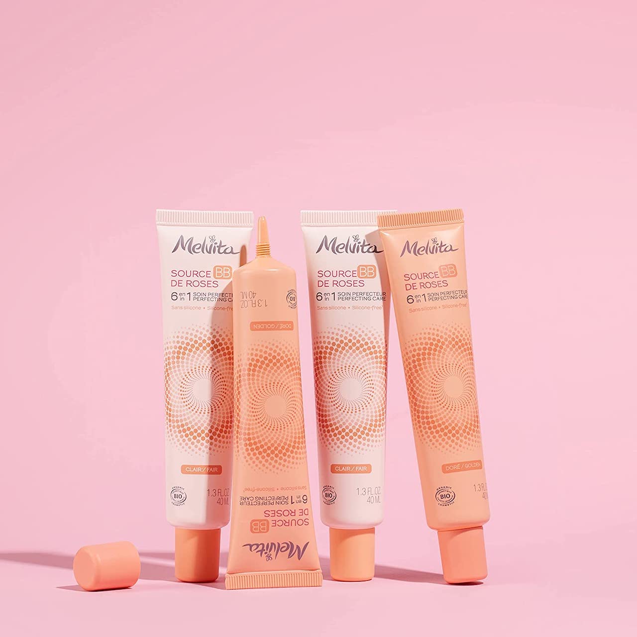 Melvita Source de Roses BB Cream 6 in 1 Perfecting Care 40ml- Fair and ...