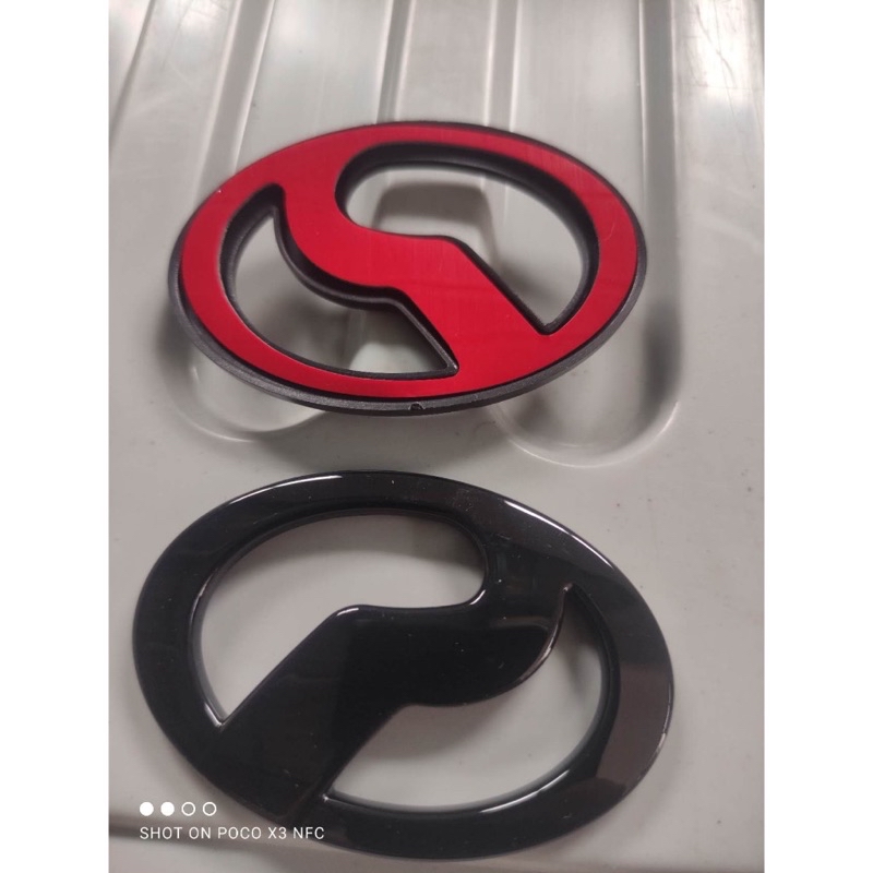 Perodua Carbon Steering Emblem Logo Alza D27A Ativa Aruz Myvi Bezza ...