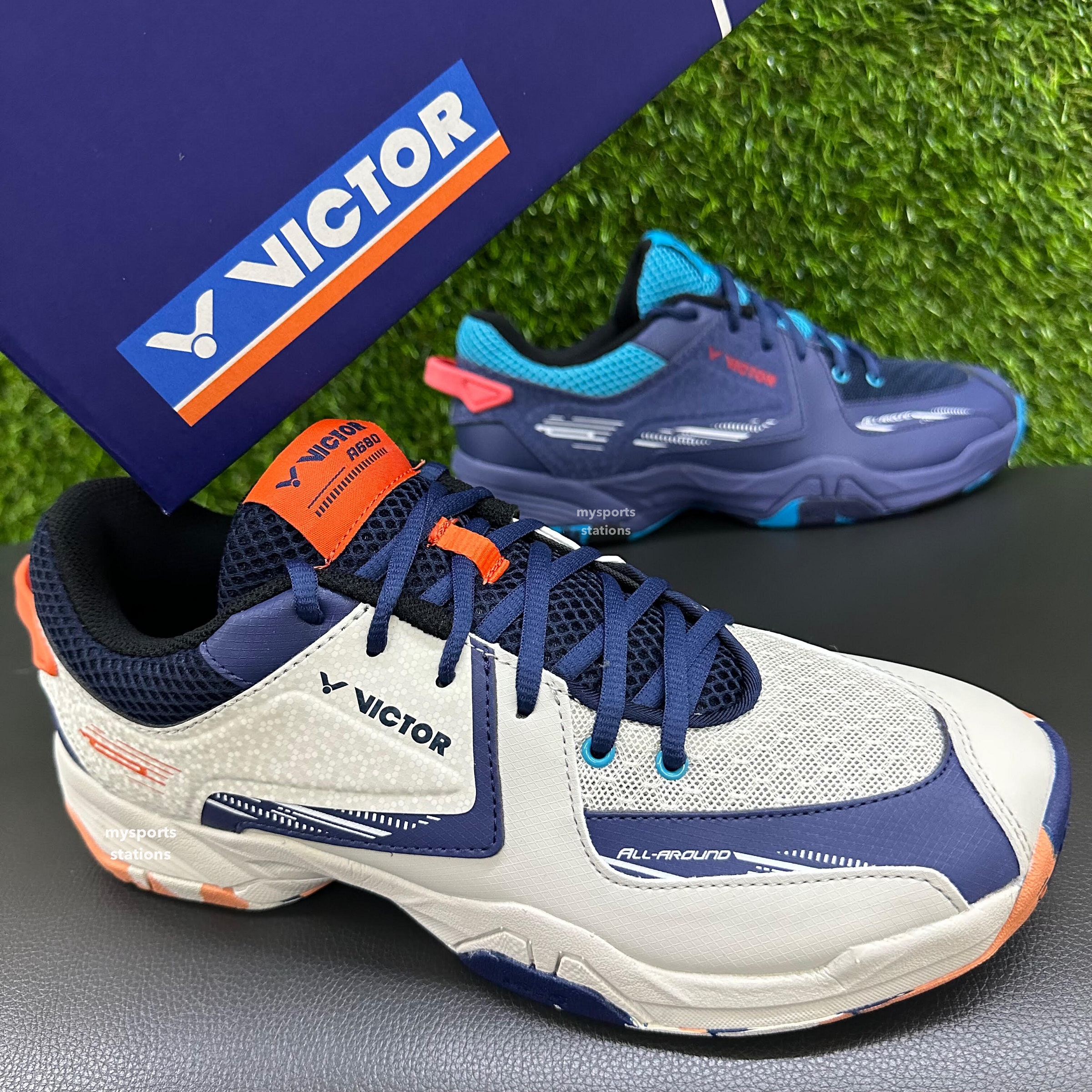 VICTOR A680-BG | A680-VB Mens Badminton Shoes | Court Shoes | Kasut ...