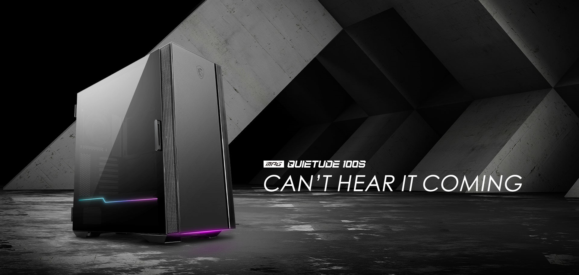 MSI MPG QUIETUDE 100S ATX Mid-Tower Gaming Casing | Shopee Malaysia