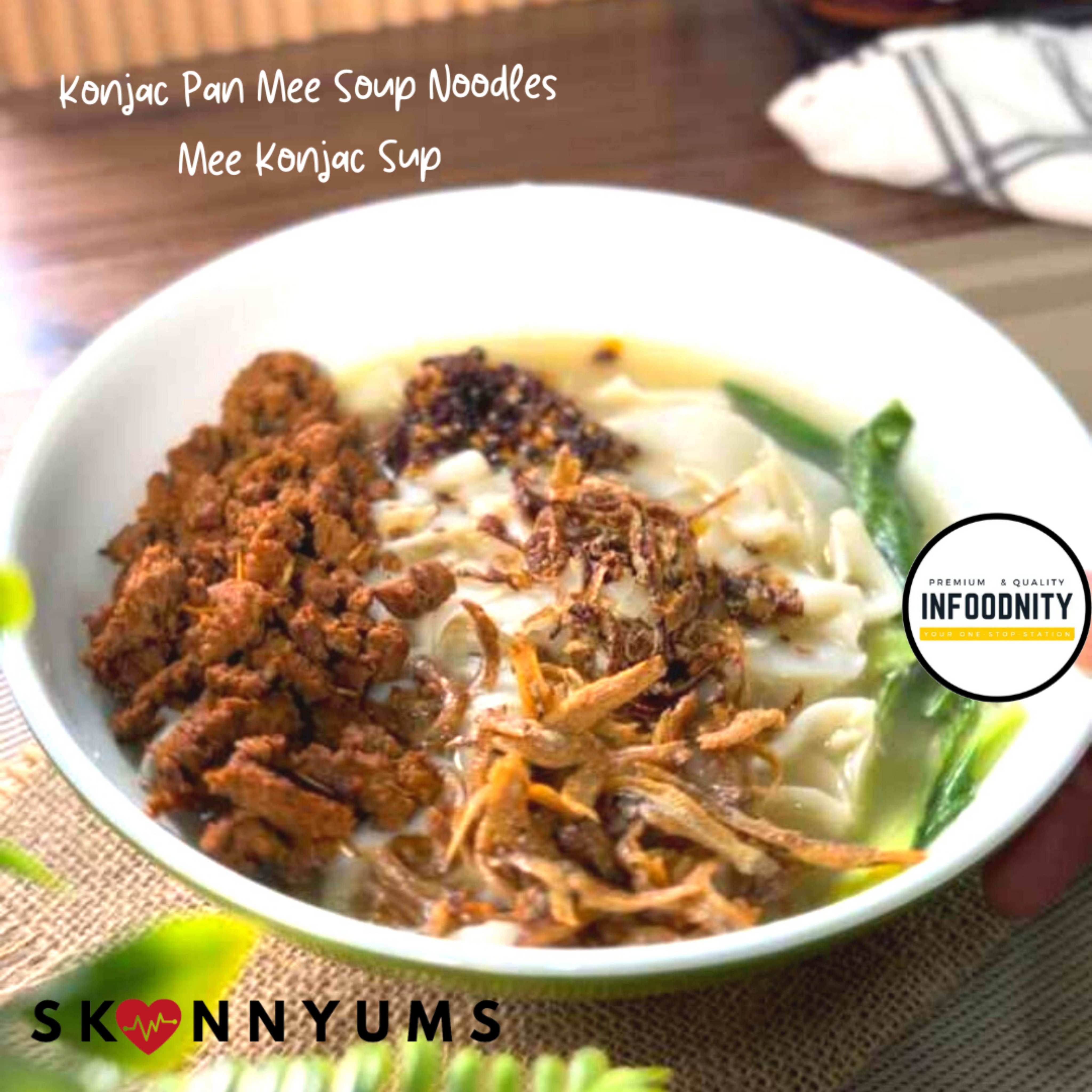 SKINNY KONJAC Noodles Shirataki Noodles Mee Konjac Rice Mi Konjac Nasi ...