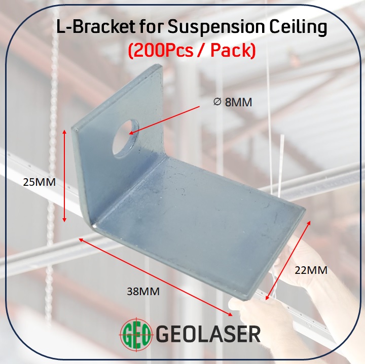 L-Bracket / J-Braket / R-Bracket Hook For Suspension Ceiling ...