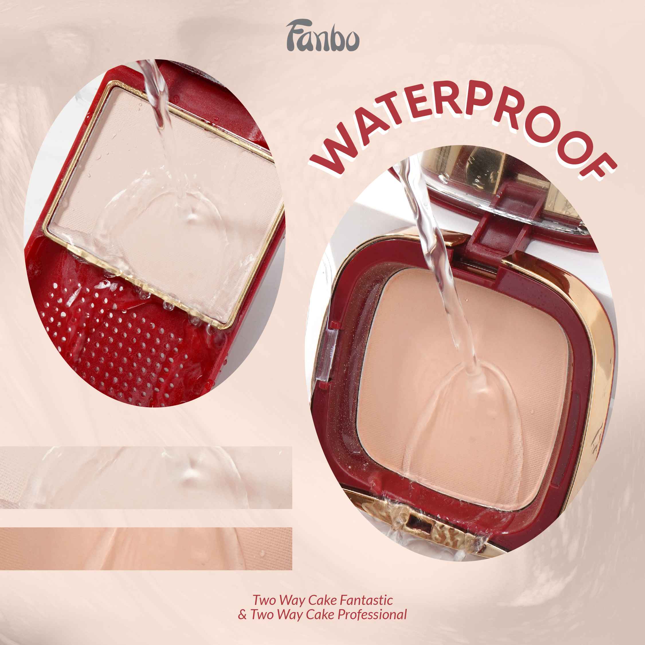FANBO Fantastic Two Way Cake Compact Powder 15g | Shopee Malaysia