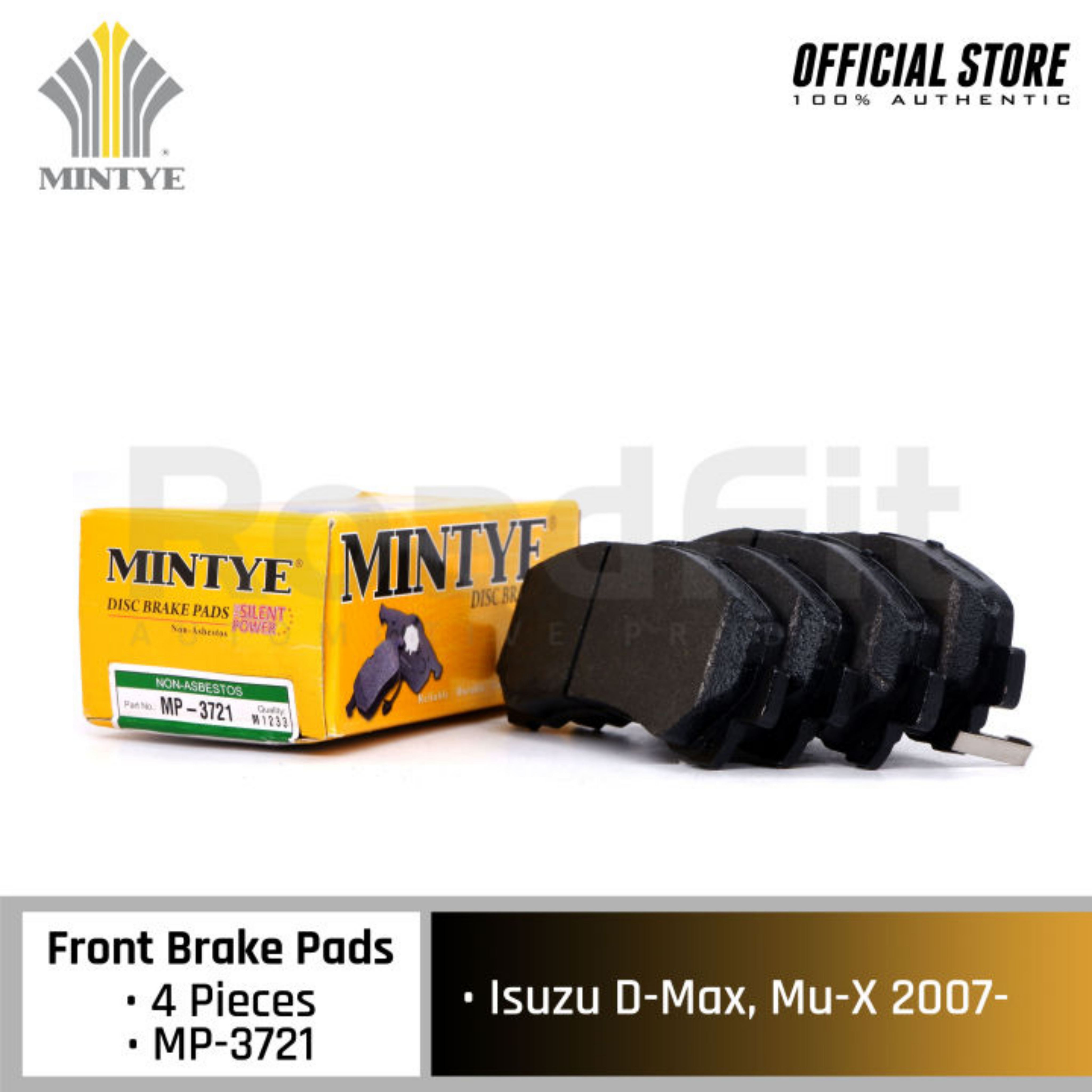 ISUZU D-MAX 2.5, 3.0 , V-CROSS , MU-X, CHVROLET COLORADO FRONT MINTYE DISC BRAKE PADS SET MP ...
