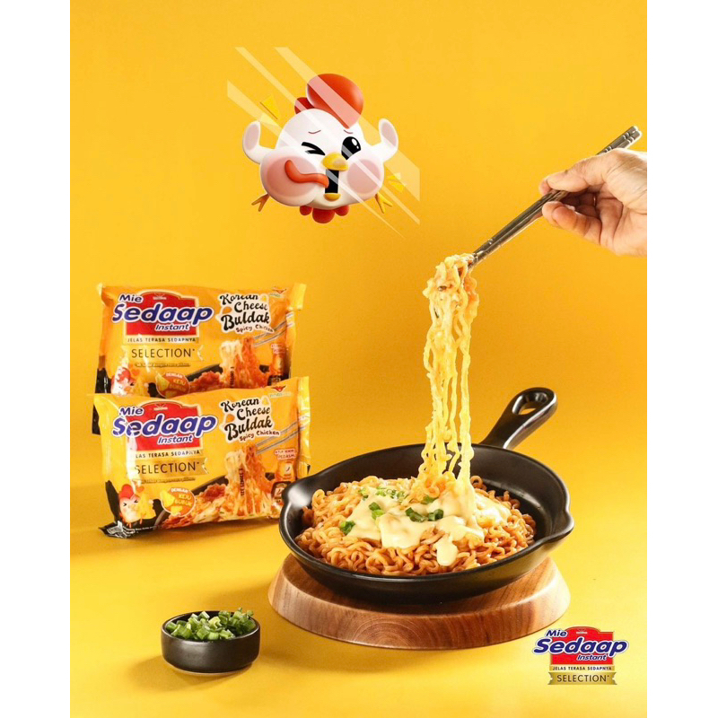 Mi Sedaap Korean Spicy Chicken / Korean Spicy Soup Noodles / Korean ...