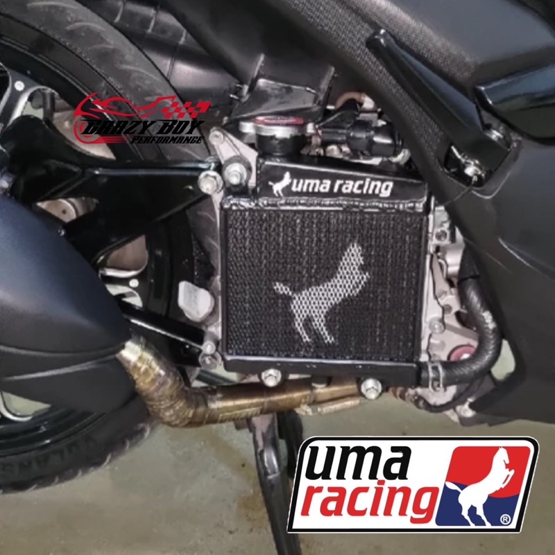 UMA RACING BIG RADIATOR NVX V2/NMAX V2 280ML🔥NEW ITEM🔥PLUG AND PLAY BIG ...