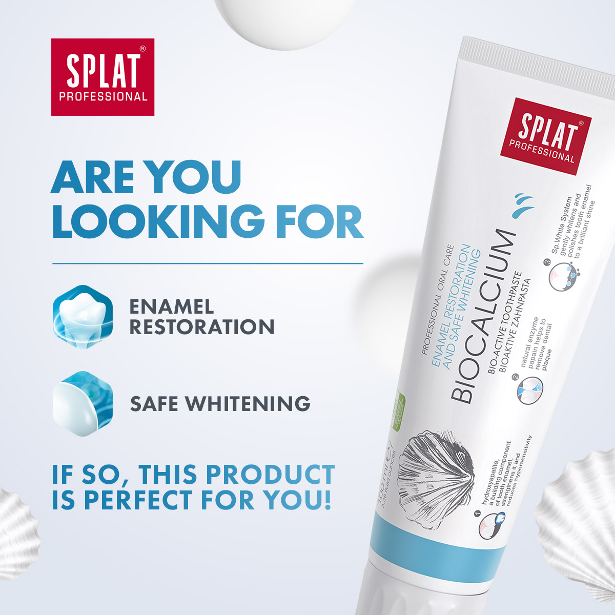 SPLAT Professional Biocalcium Toothpaste [20ml] EXP Dec 2026 | Shopee ...