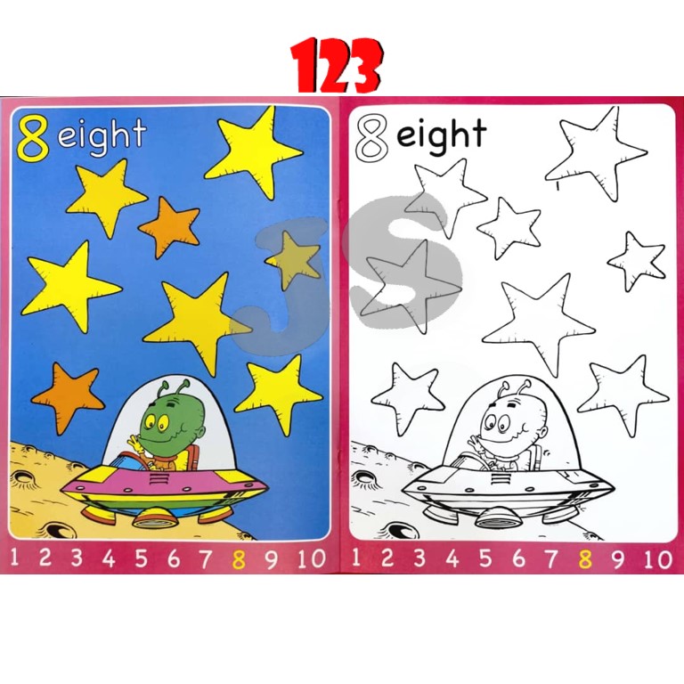 MY FIRST JOYFUL COPY COLOURING ABC,123 JOY AND FUN IN LEARNING NUMBERS ...