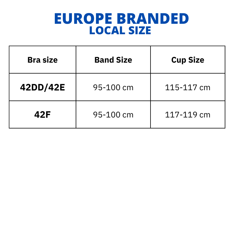 MONA Bra Wired Plus Size 42E/42F Bra Besi Europe Brand Coli Wanita Saiz ...