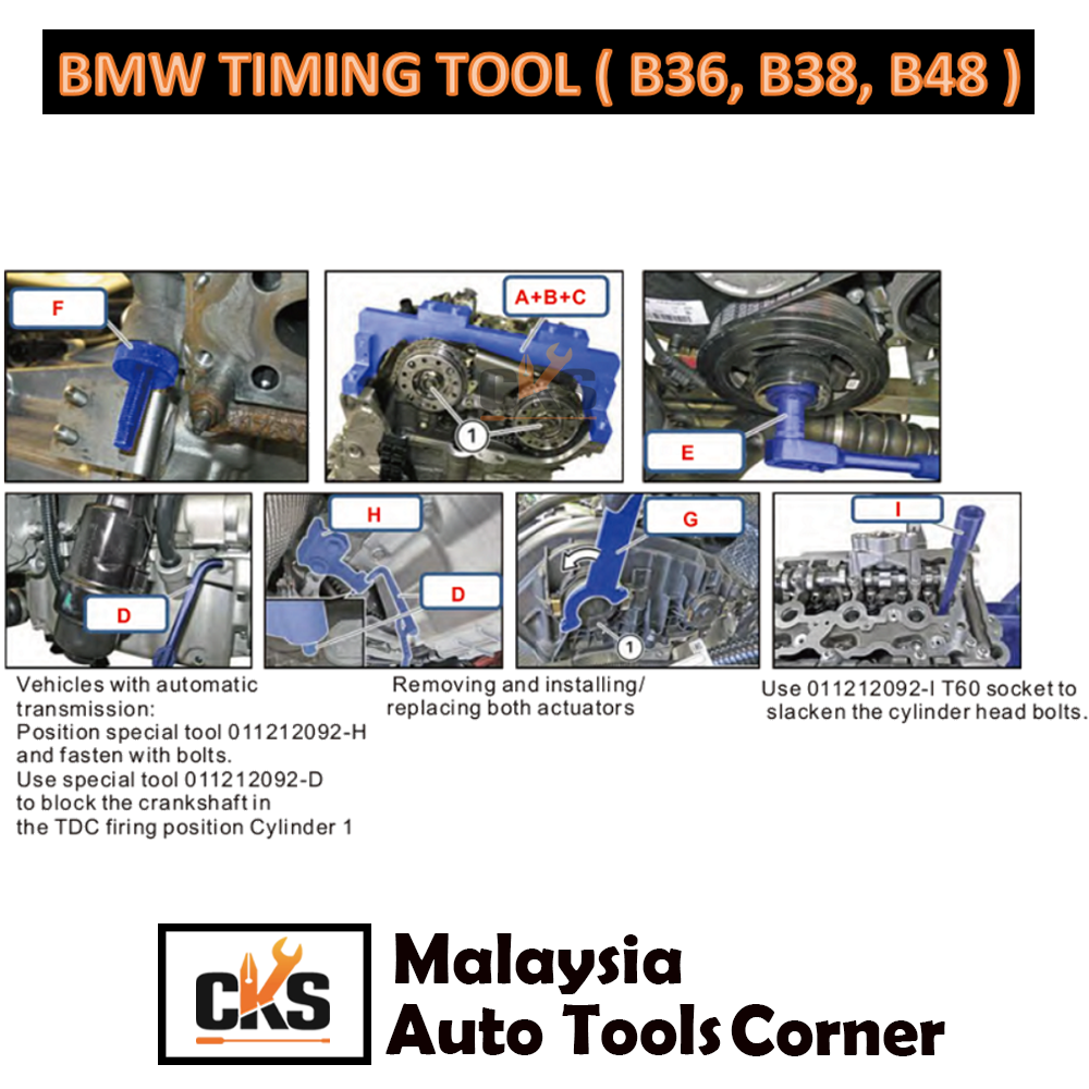 United Bmw Engine Timing Tool B38 B46 B48 Bmw Camshaft Alignment Tool ...