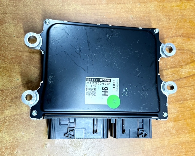 PERODUA MYVI D20N ENGINE ECU 89560-BZE90 H6 ORIGINAL ORIGINAL READY ...