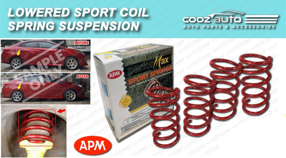 [ CLEARANCE ] Toyota Avanza F60 2008-2012 APM Performax Lowered Sport ...