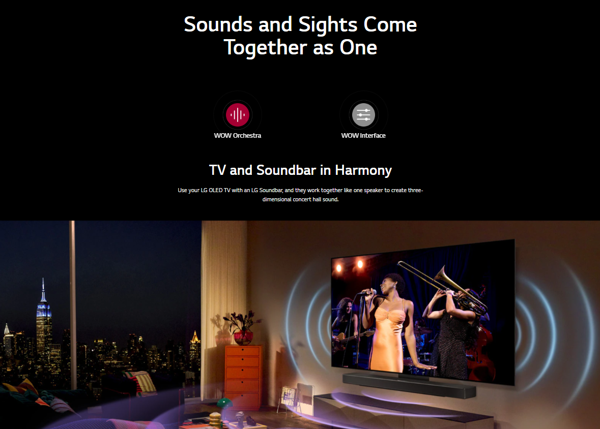 LG 55" OLED evo C3 OLED55C3PSA 120Hz Dolby Vision & HDR10 4K UHD Smart ...