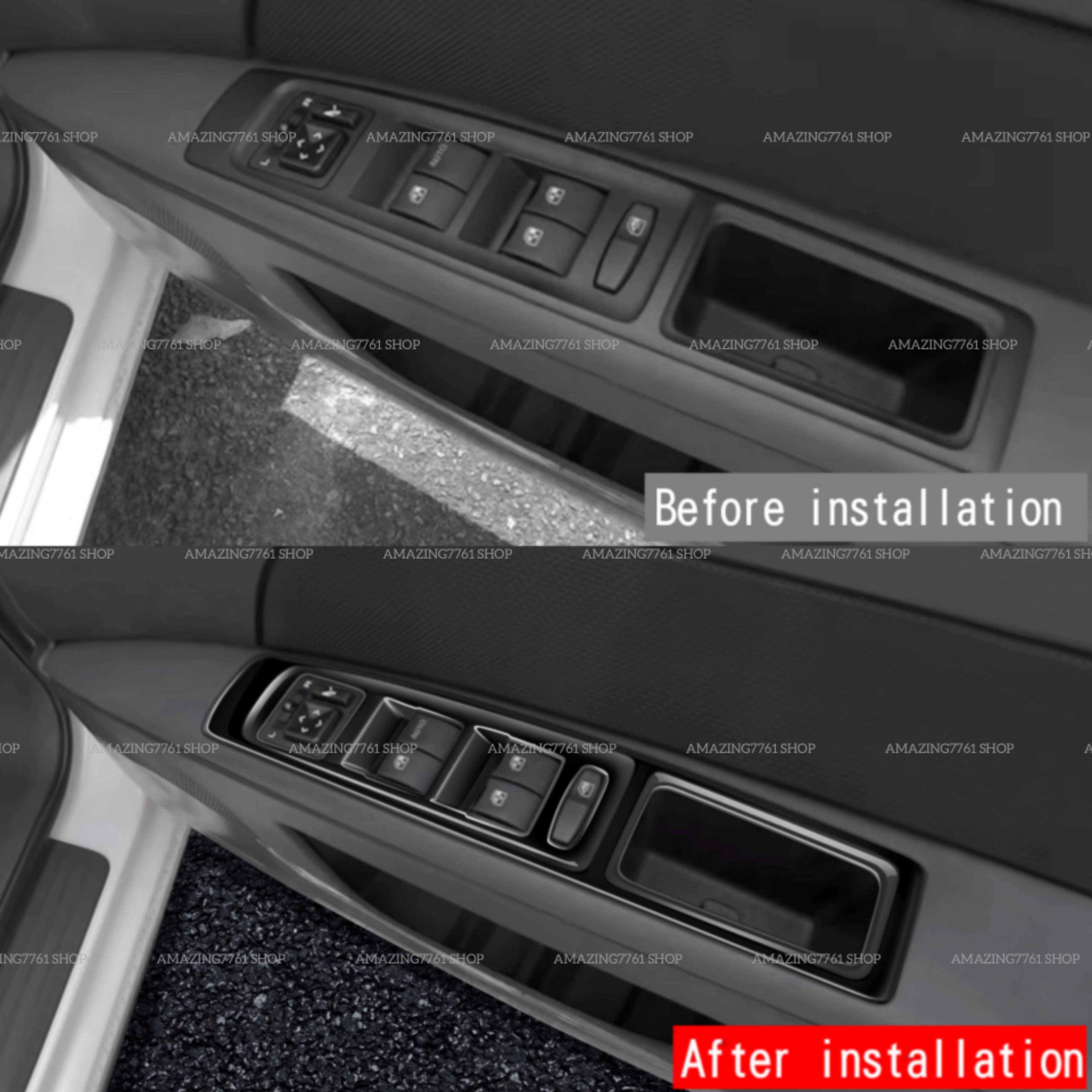 AMAZING PROTON PREVE PROTON SUPRIMA CAR POWER WINDOW SWITCH PANEL FRAME ...