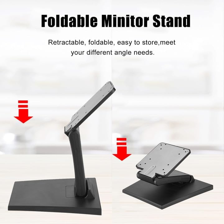 Monitor Stand Foldable Table Top TV Stand Monitor Universal Stand ...