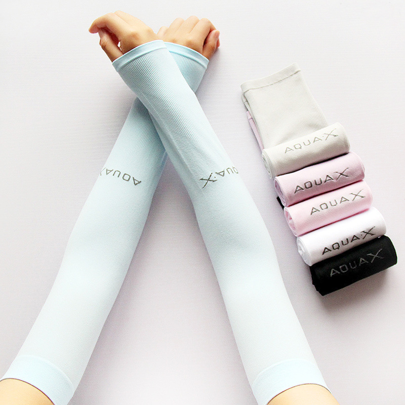 In Stock 2Pcs Ice Hand sock Outdoor Unisex Adjustable Ice Silk ...