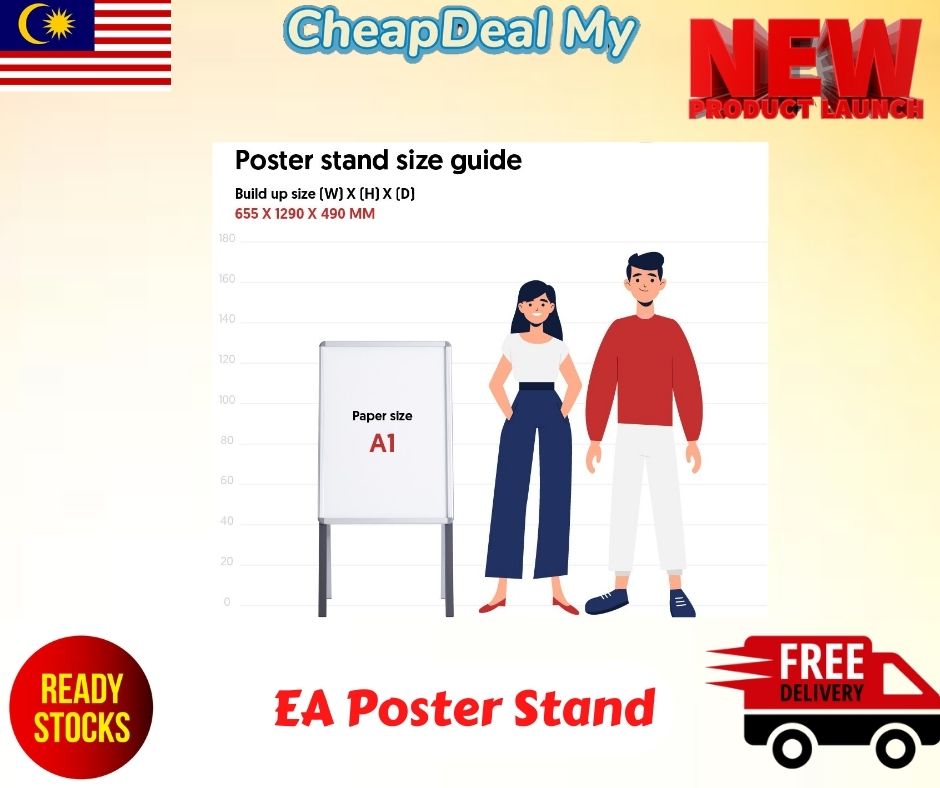 A1 A2 EA poster stand/menu stand/display stand/info stand/poster board ...
