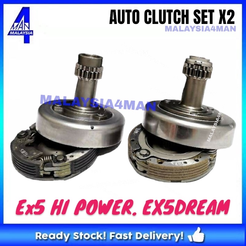AUTO CLUTCH HOUSING AUTO SHOE X2 EX5 DREAM W WAVE100 R WAVE110 DASH ...