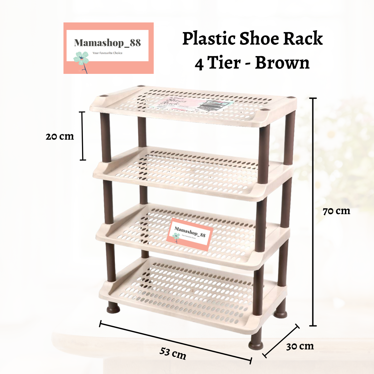 High Quality Plastic Shoe Rack / Rak Kasut / Plastic Shoe Rack / Rak ...