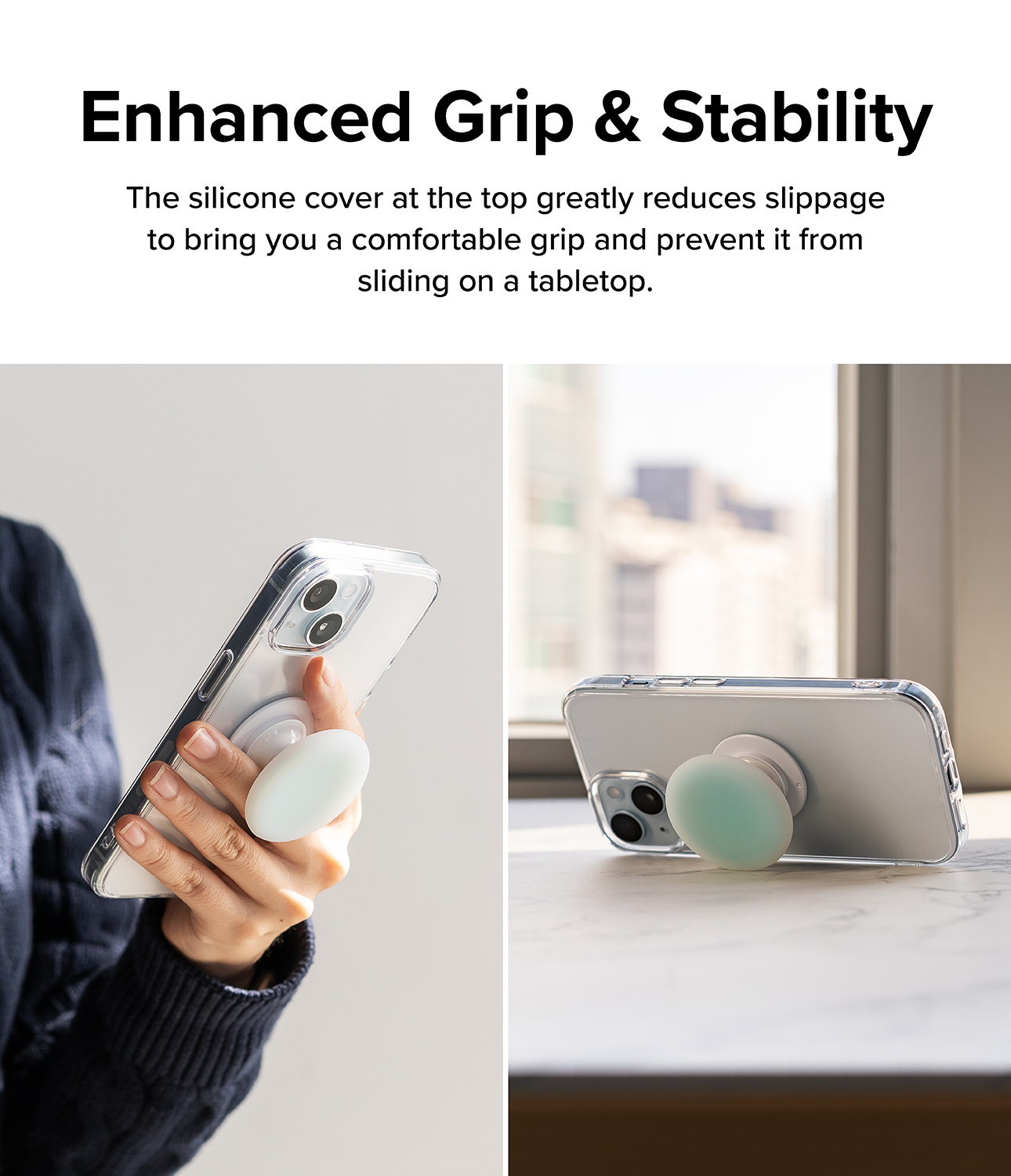 RINGKE® TOK Colors POP Phone Grip with Enhanced Grip & Stability ...