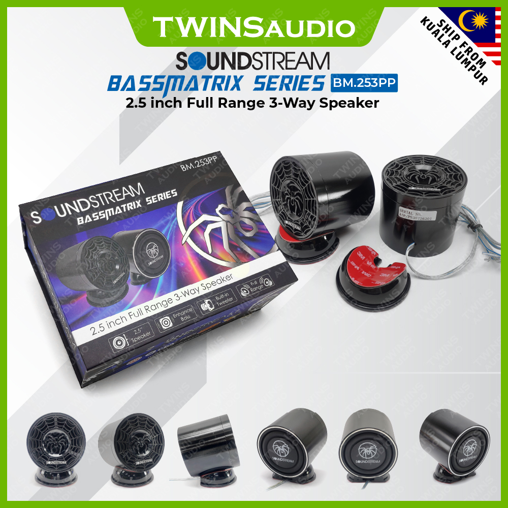 Soundstream Full Range Speaker 2-Way/3-Way Speaker NanoNoodes ...