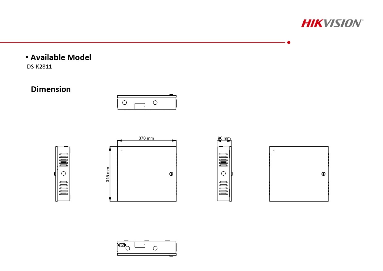 Hikvision Single 1 Door Access Controller 10000 Cards 50000 Access ... Hikvision Single 1 Door Access Controller 10000 Cards 50000 Access ...