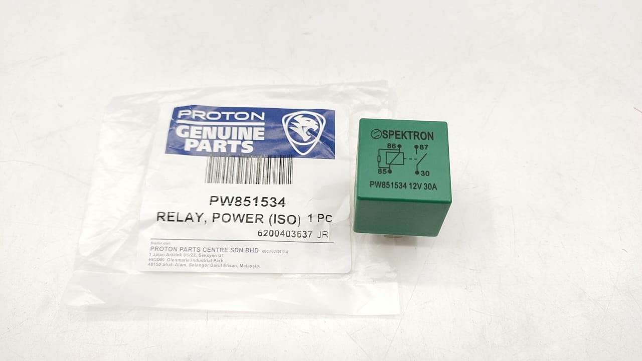 ORIGINAL PROTON PW546902 PW954308 FAN STARTER RELAY (4PIN) PROTON SAGA ...