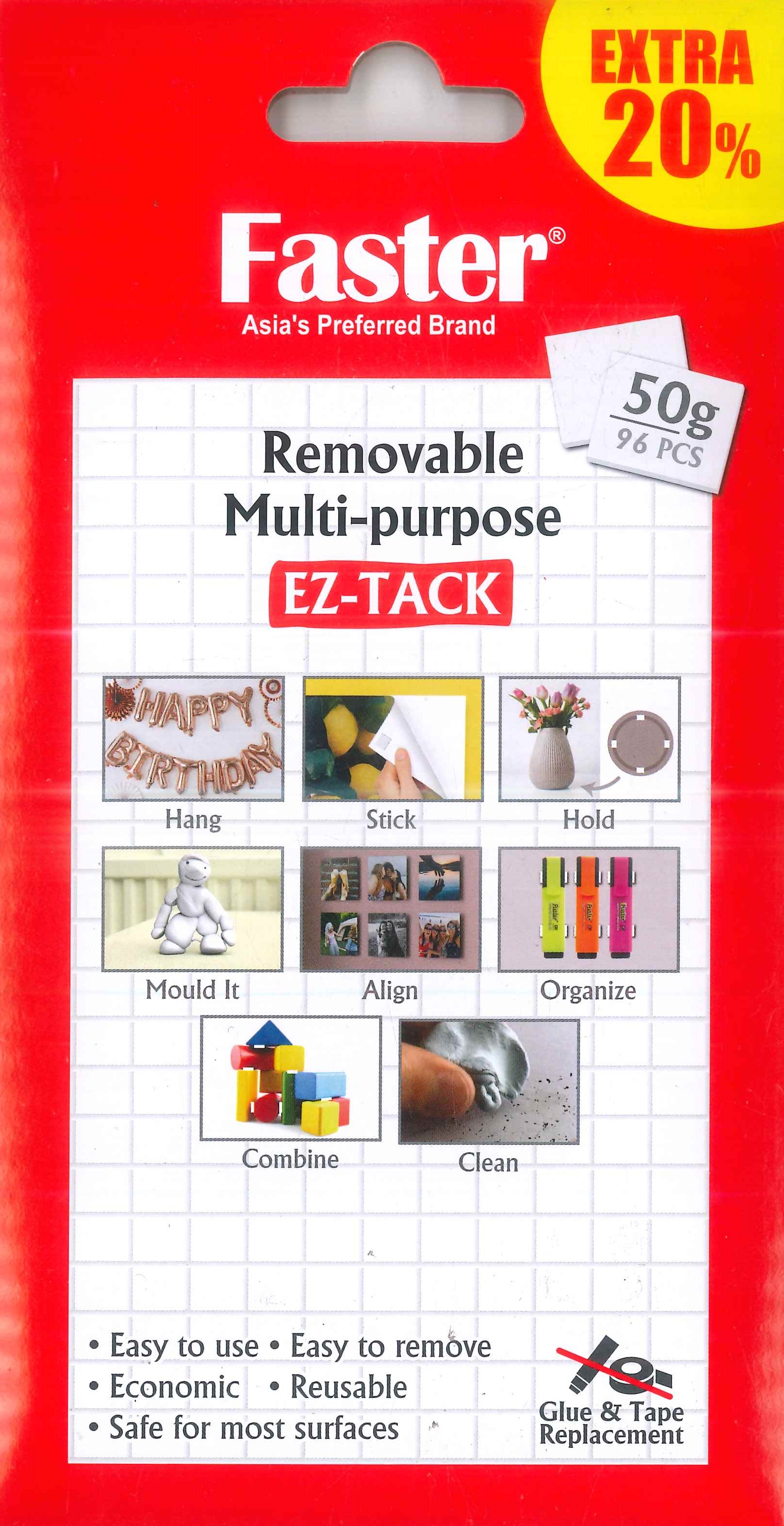 FASTER EZ-TACK 30G / 50G ( ET-F-30G / ET-F-50G ) | Shopee Malaysia