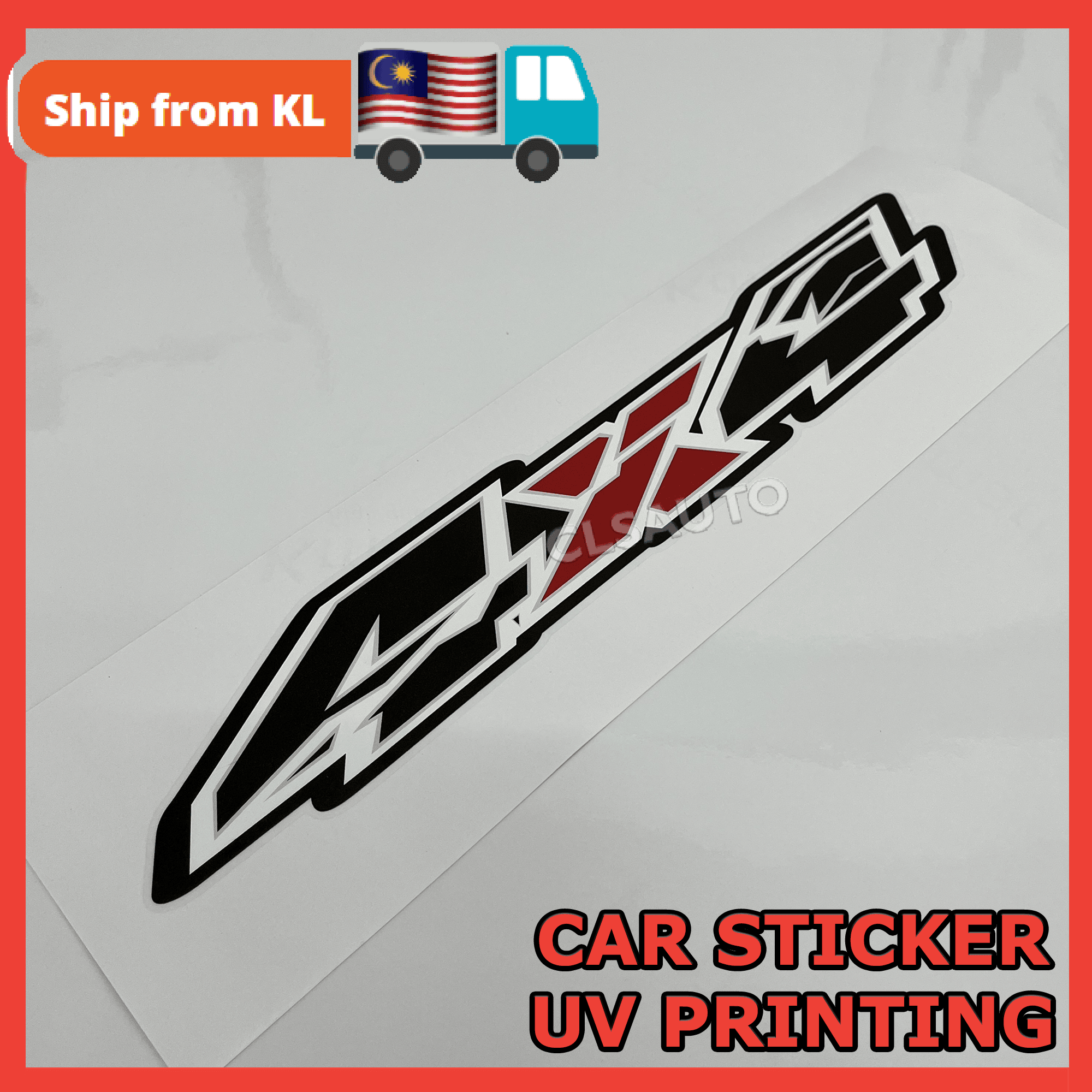 4X4 Car Sticker Hilux Ranger Raptor Wildtrak Triton Navara DMAX Pickup ...