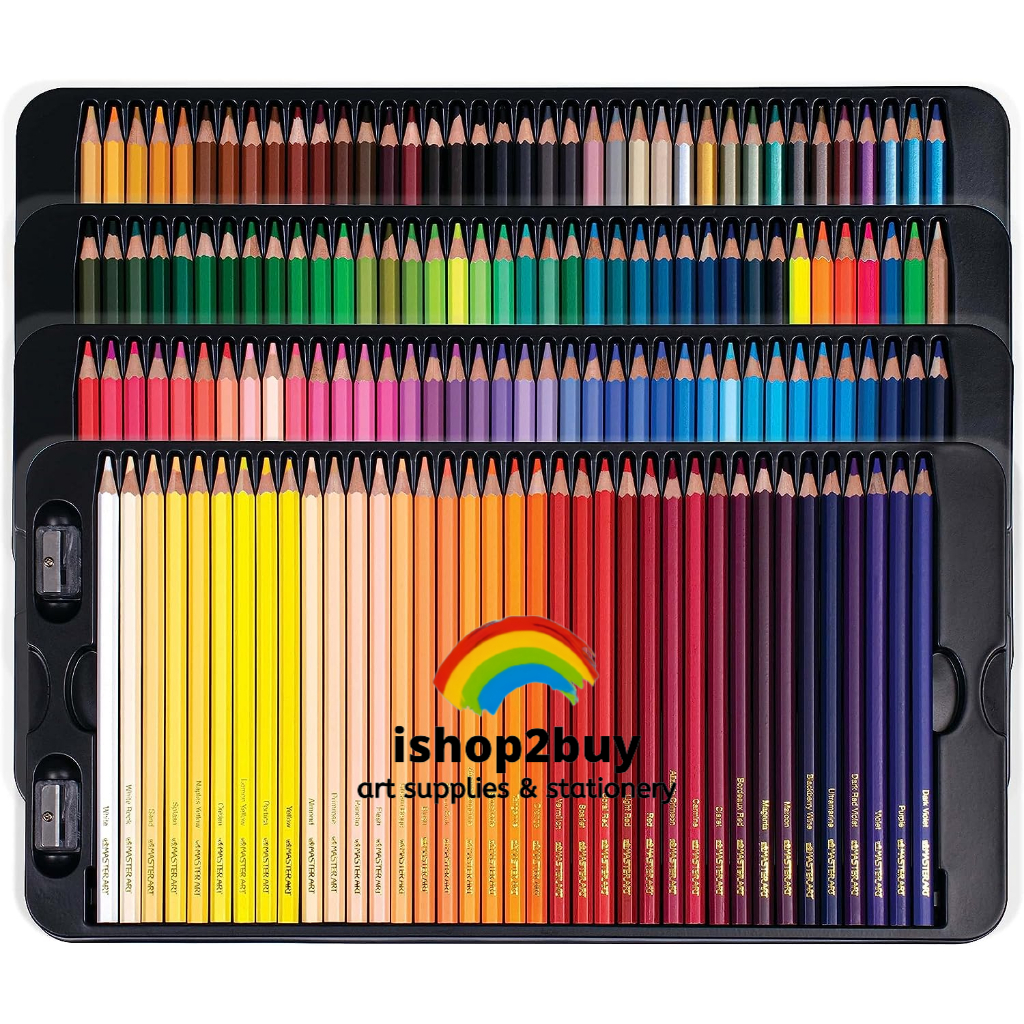Master Art Colour Pencil 150 Premium Grade Pensil Warna 150 Batang ...
