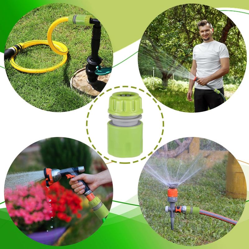 Plastic Water Tap Universal Adapter 1/2" Pipe Quick Connector Micro ...